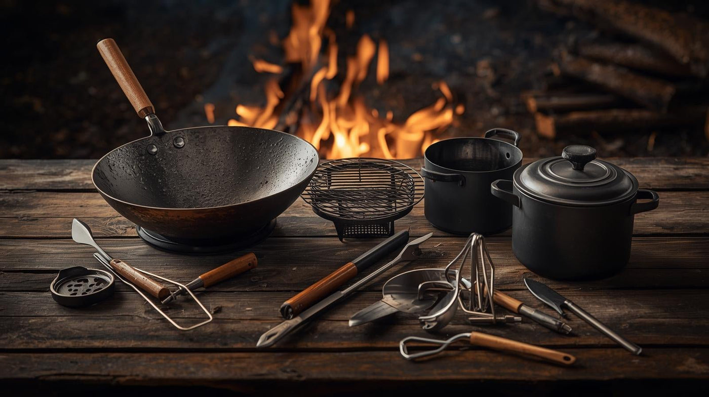 Essential Cooking Equipment for Outdoor and Campfire Cooking ...